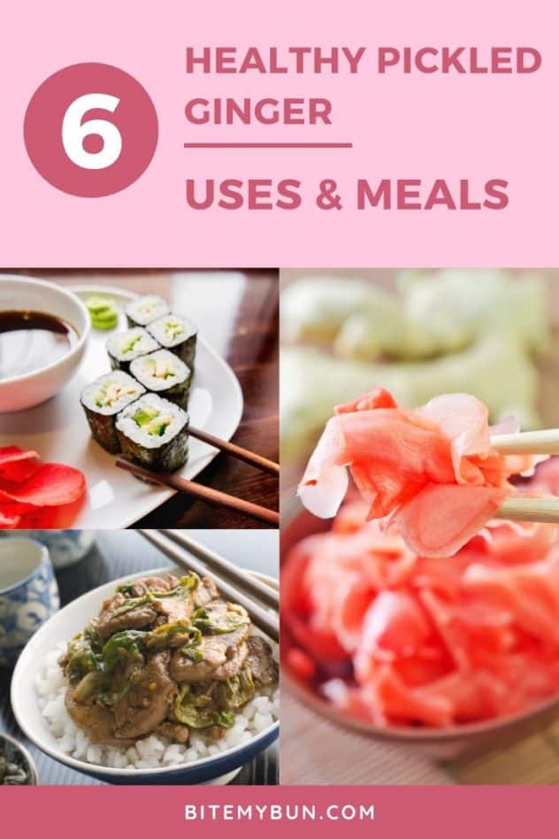 6 quick & easy homemade Japanese gari pickled ginger recipes