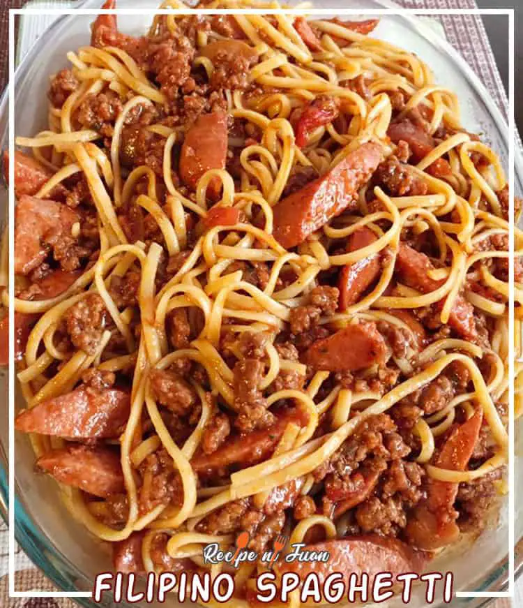 Filipino spaghetti recipe: Sweet pinoy-style Italian spaghetti
