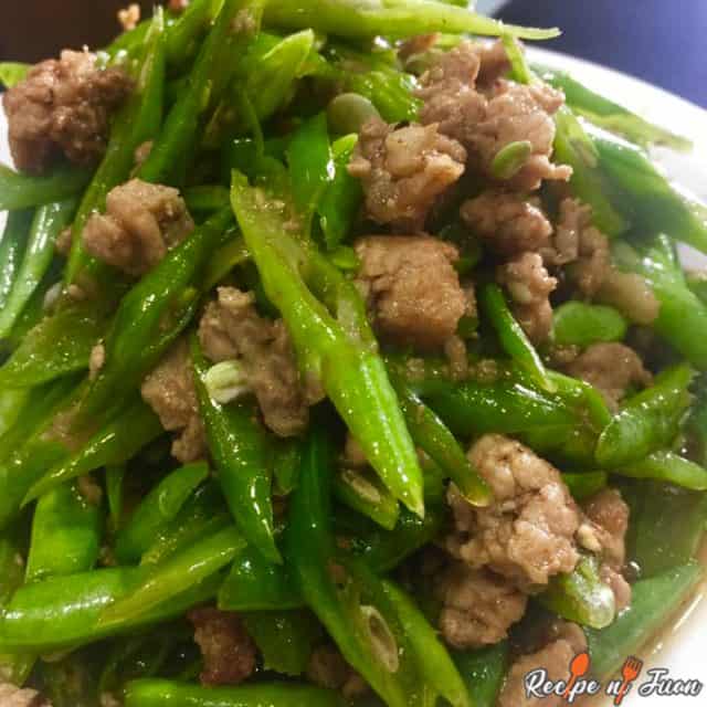 Abitsuelas Guisado Recipe (Ginisang Baguio Beans)