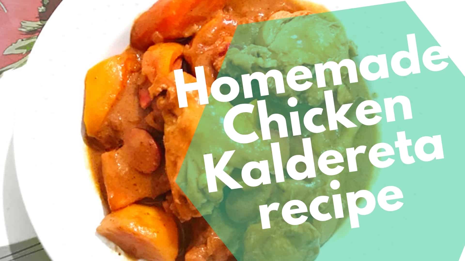Chicken Kaldereta Recipe (Kalderetang Manok)