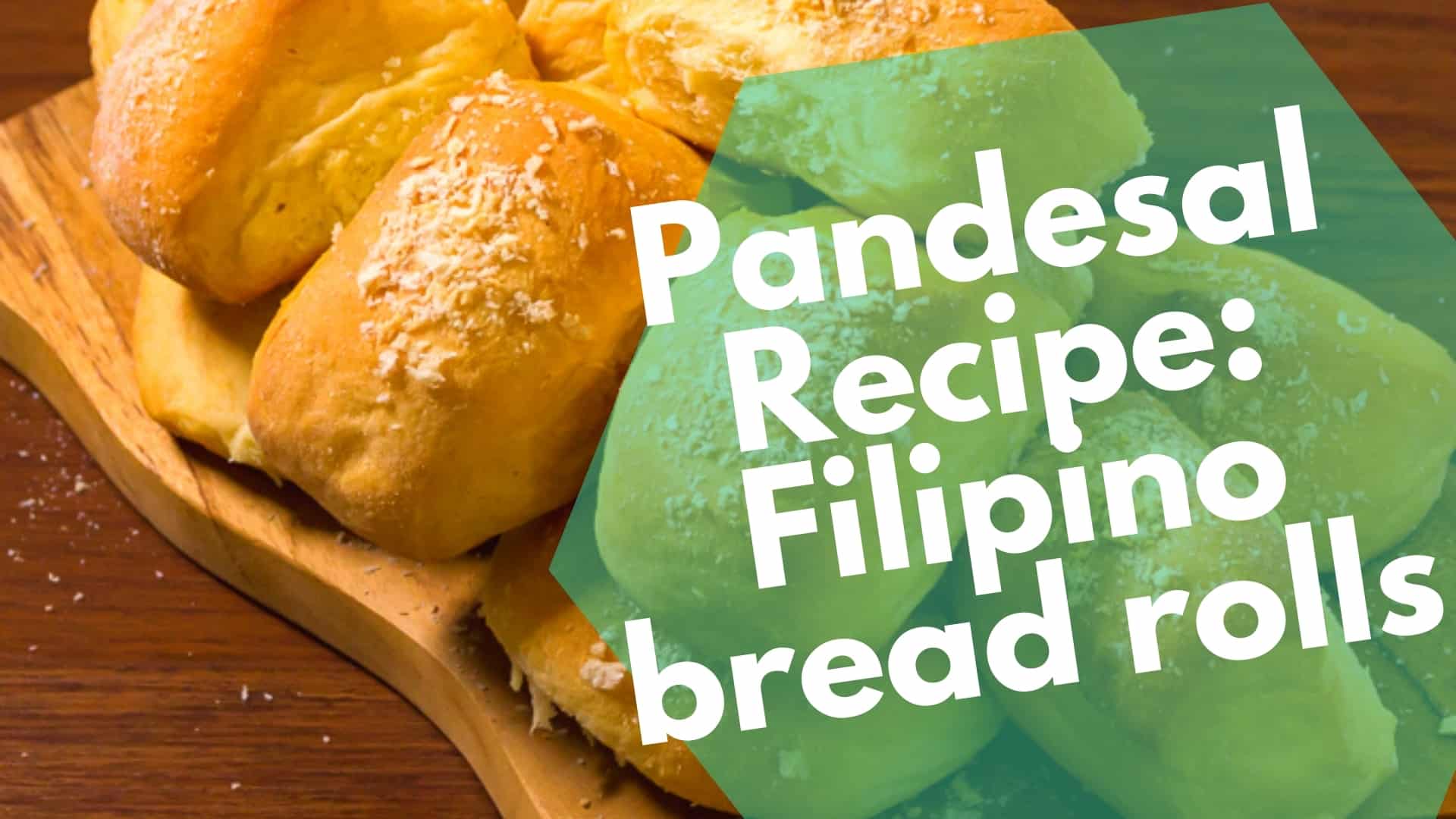 Pandesal Recipe Filipino Bread Rolls