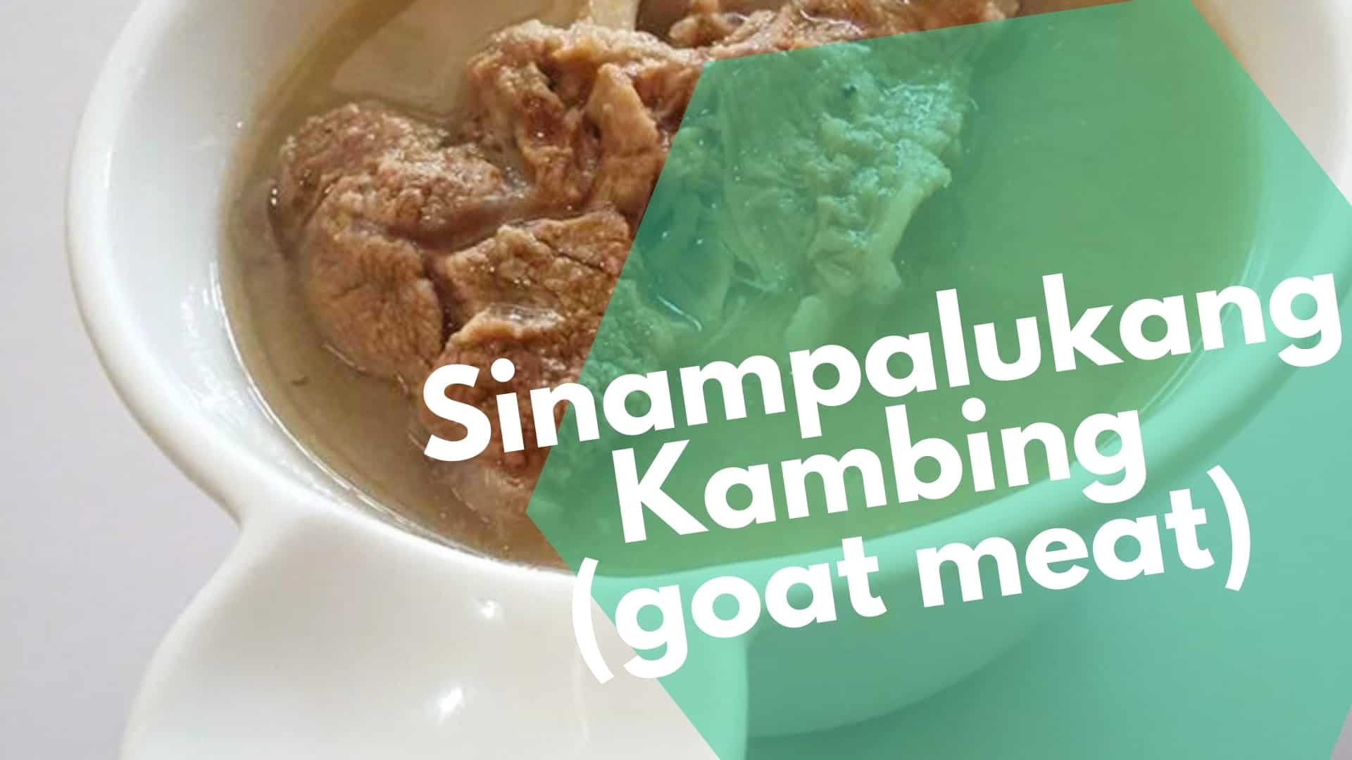 Sinampalukang Kambing Recipe (goat meat stew)