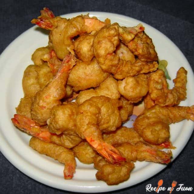 Receta Camaron Rebosado (camarones rebozados con cítricos)