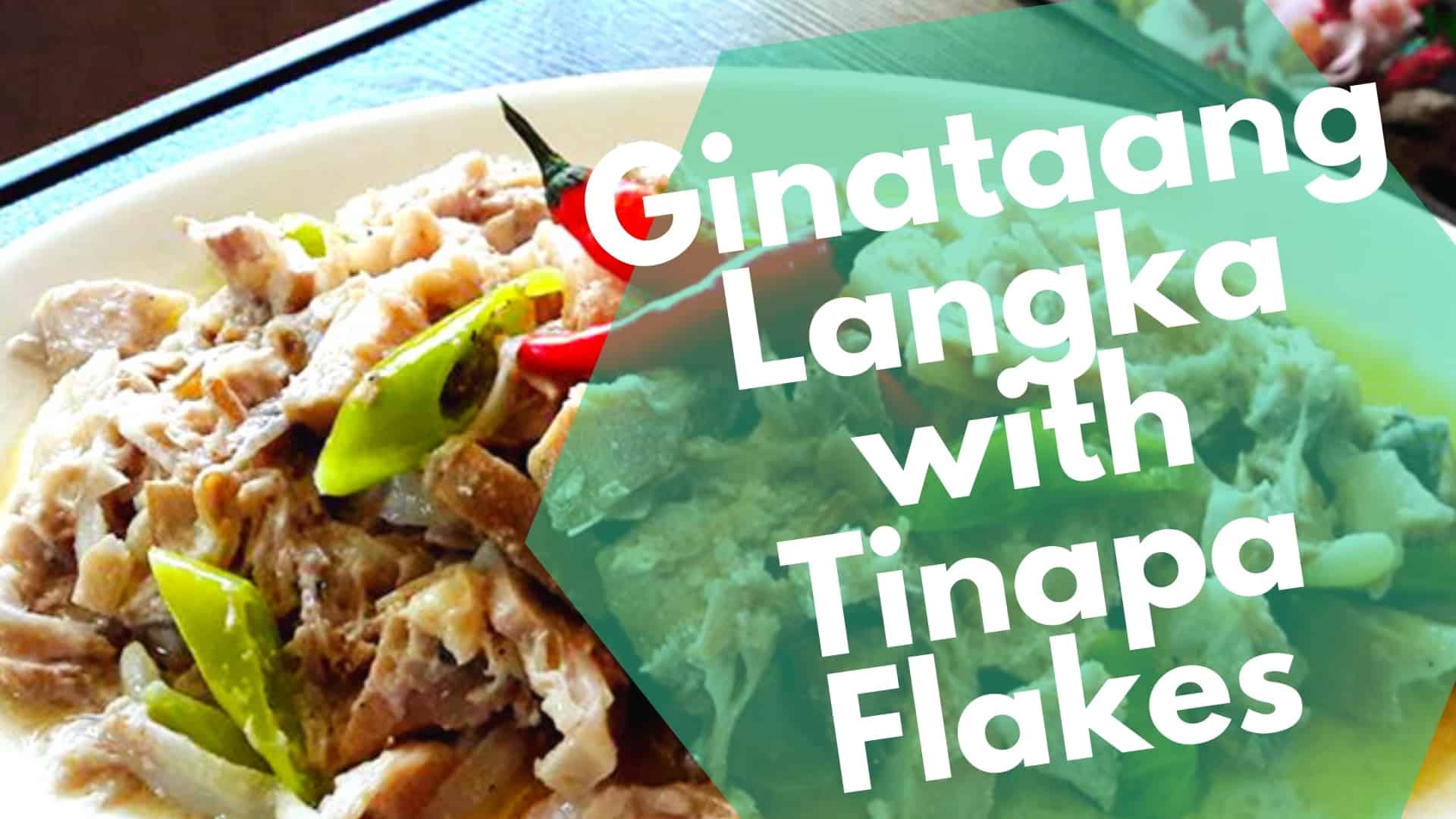Ginataang langka with tinapa flakes recipe