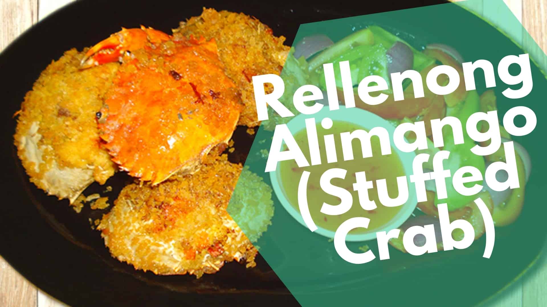 Rellenong Alimango Recipe (Stuffed Crab)