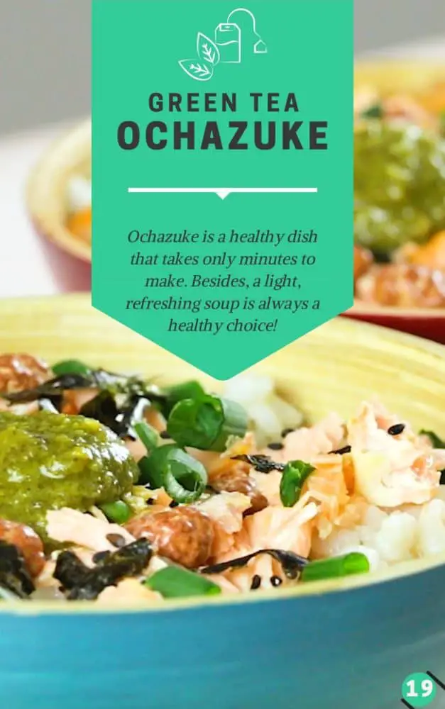 Ochazuke green tea soup: the solution is in these EXACT measurements
